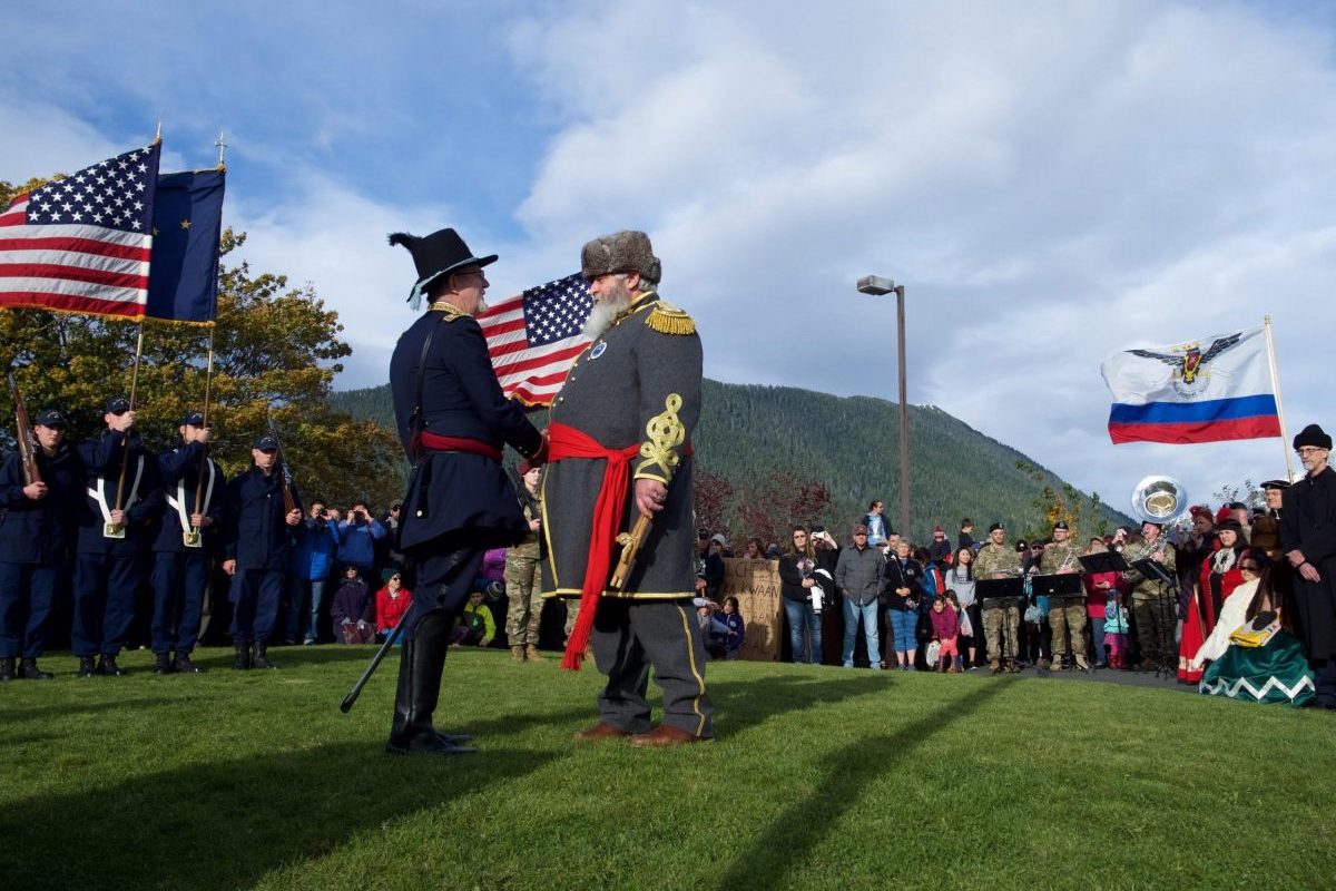 Sitka Commemorates ALASKA DAY - Jaunting
